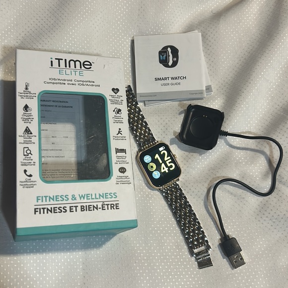 i time | Wearables | I Time Elite Fitness Wellness Digital Smart Watch ...
